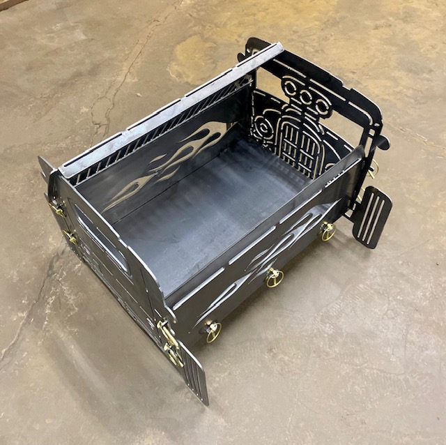 Hot Rod Fire Pit, Collapsible Fire Pit, Portable Campfire, Patio Fire ...